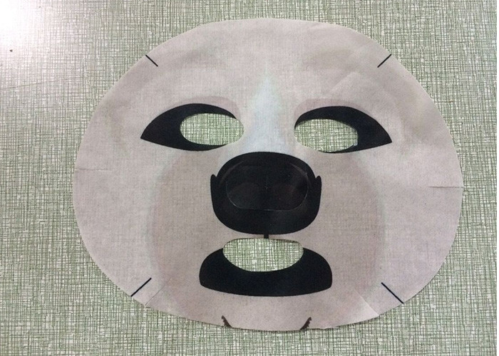 Transparent / Invisible Facial Sheet Mask Imitation Silk Rayon Nonwoven ...