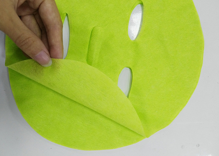 100% Cupro Nonwoven Facial Paper Mask Sheets For Beautysalon