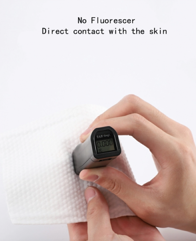 Cross lapping 70% viscose 30% polyester spunlace nonwoven fabric for ...